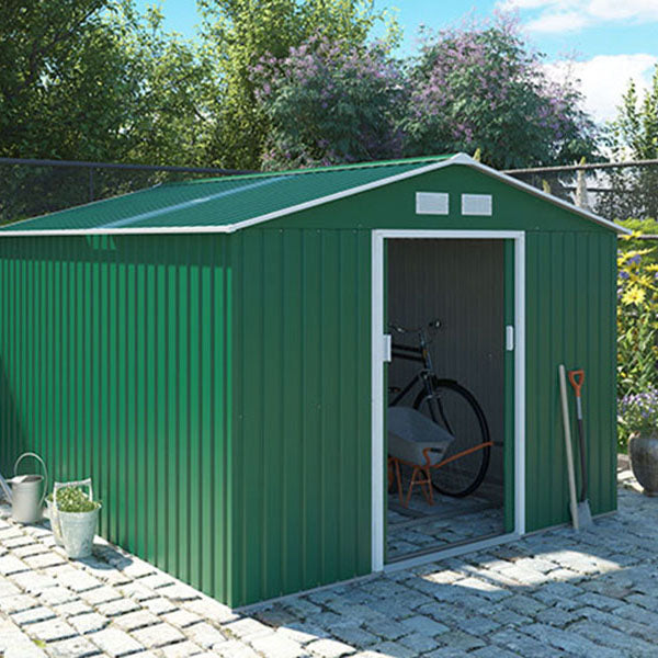 RELYARD 6X8 METAL OUTDOOR STORAGE GARDEN SHED